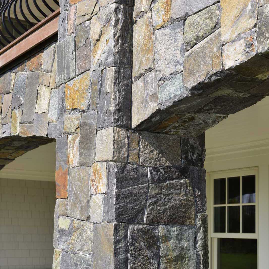 American Granite Square & Rect Full Bed - Green Mountain Veneer