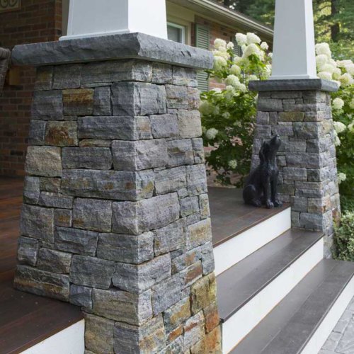 American Granite Ledge Full Bed - Green Mountain Veneer