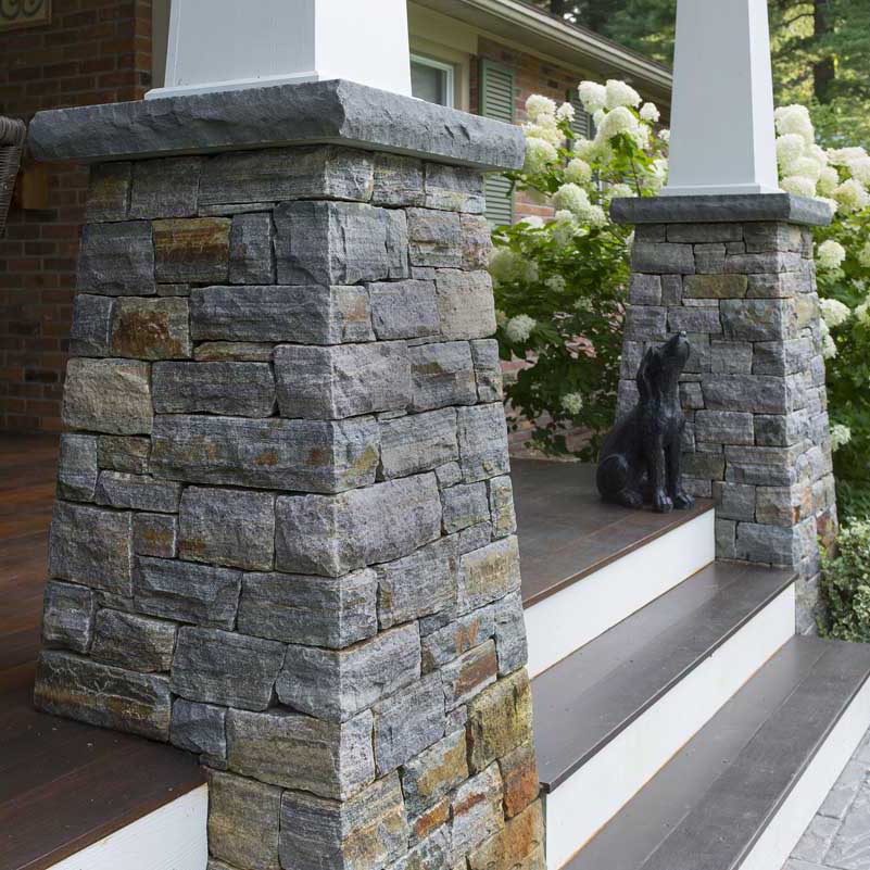 American Granite Ledge Full Bed - Green Mountain Veneer