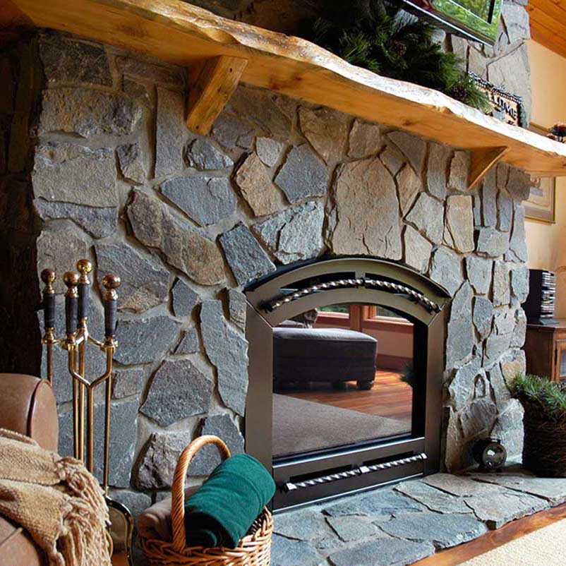 American Granite Mosaic Full Bed - Green Mountain Veneer