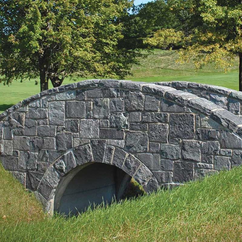 Corinthian Granite Squares & Rect Full Bed - Green Mountain Veneer