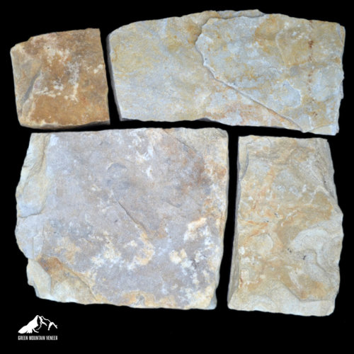 South Bay Quartzite Square & Rect Full Bed - Green Mountain Veneer